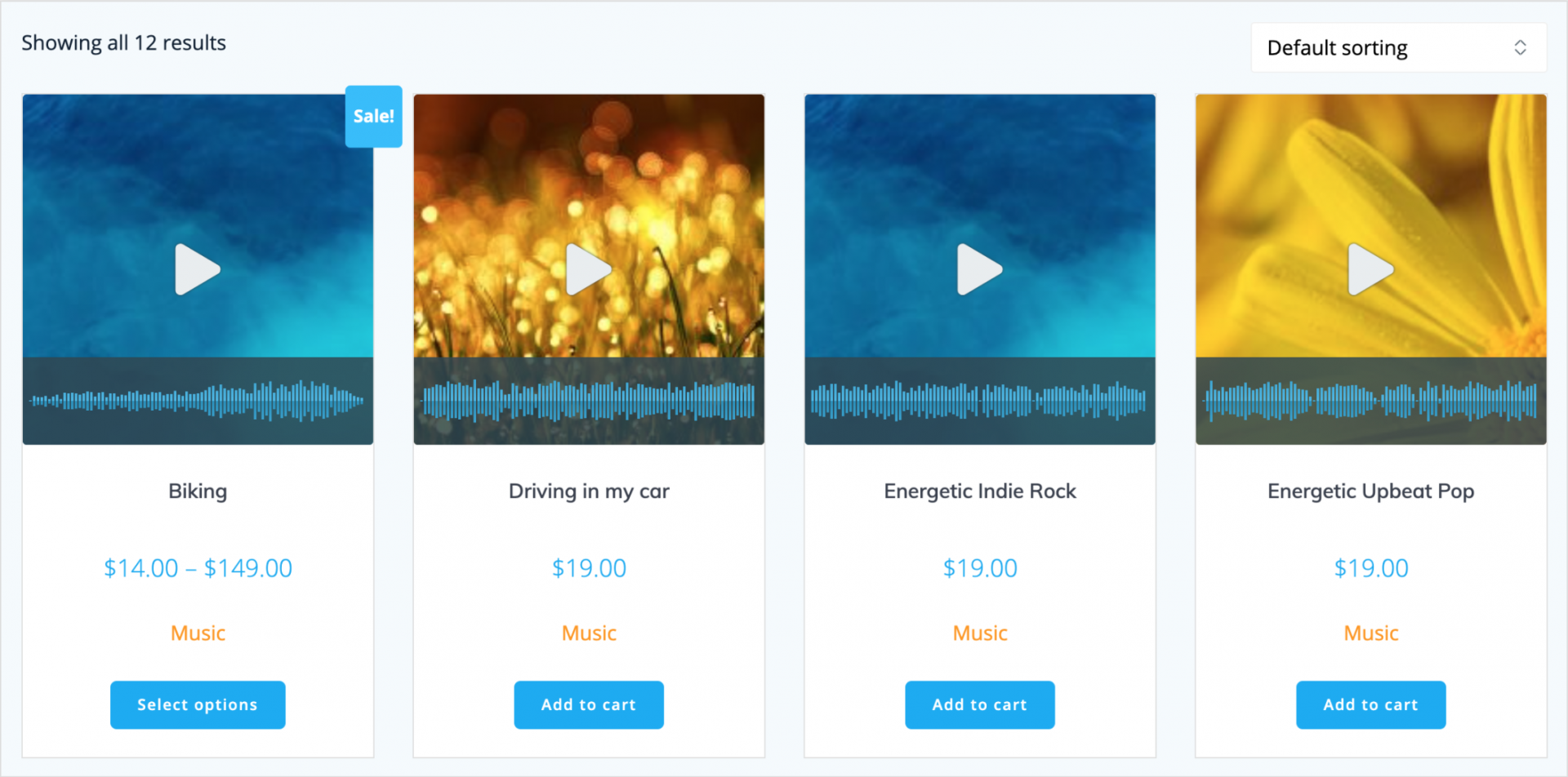 WavePlayer, a WordPress and WooCommerce audio plugin
